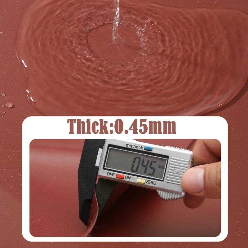 Heavy-Duty 3 6 Canvas Waterproof PVC Tarpau COATED BANNER Outdoor ...