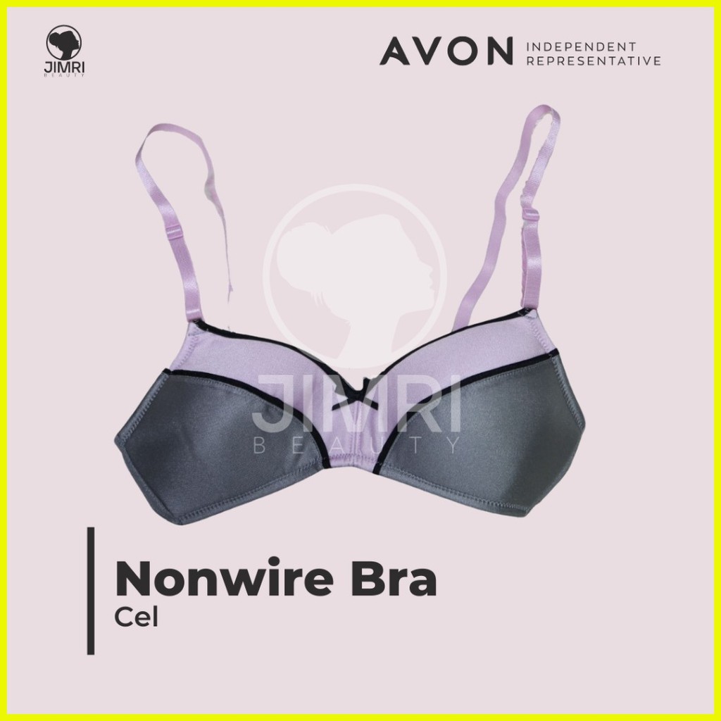 Avon Everyday Comfort Non-Wire Bra Purple (Gia Lex Mae Ros Van Cel Jaz ...
