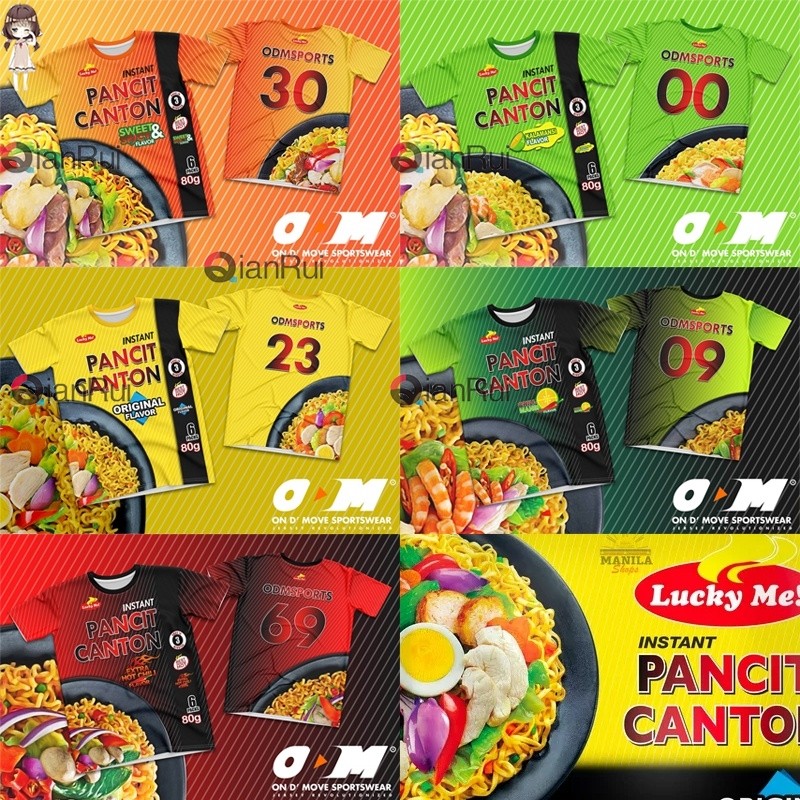 Pancit Canton Full Sublimated Jersey, Jersey for Men (TOP) | Shopee ...