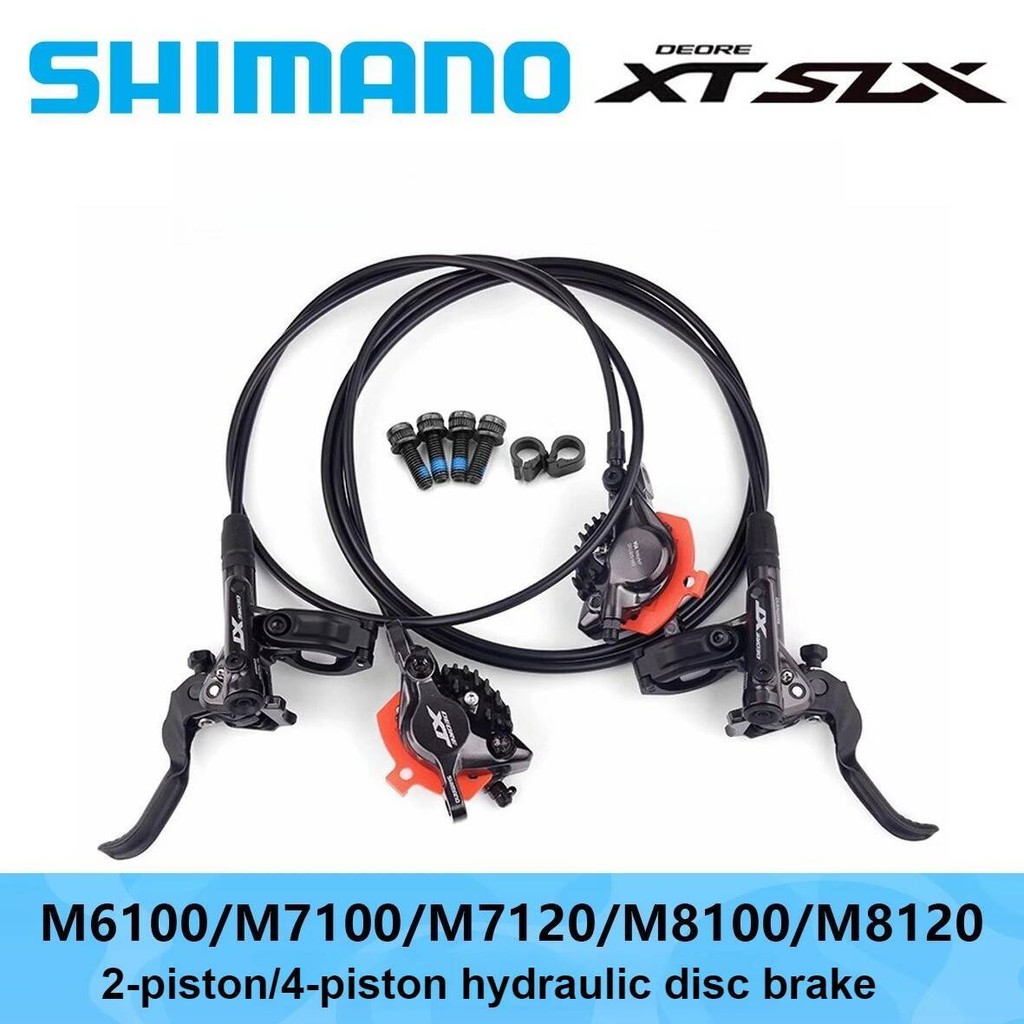 DEORE Shimano XT SLX M6100 M6120 M7100 M7120 M8100 M8120 2 or 4 Piston ...
