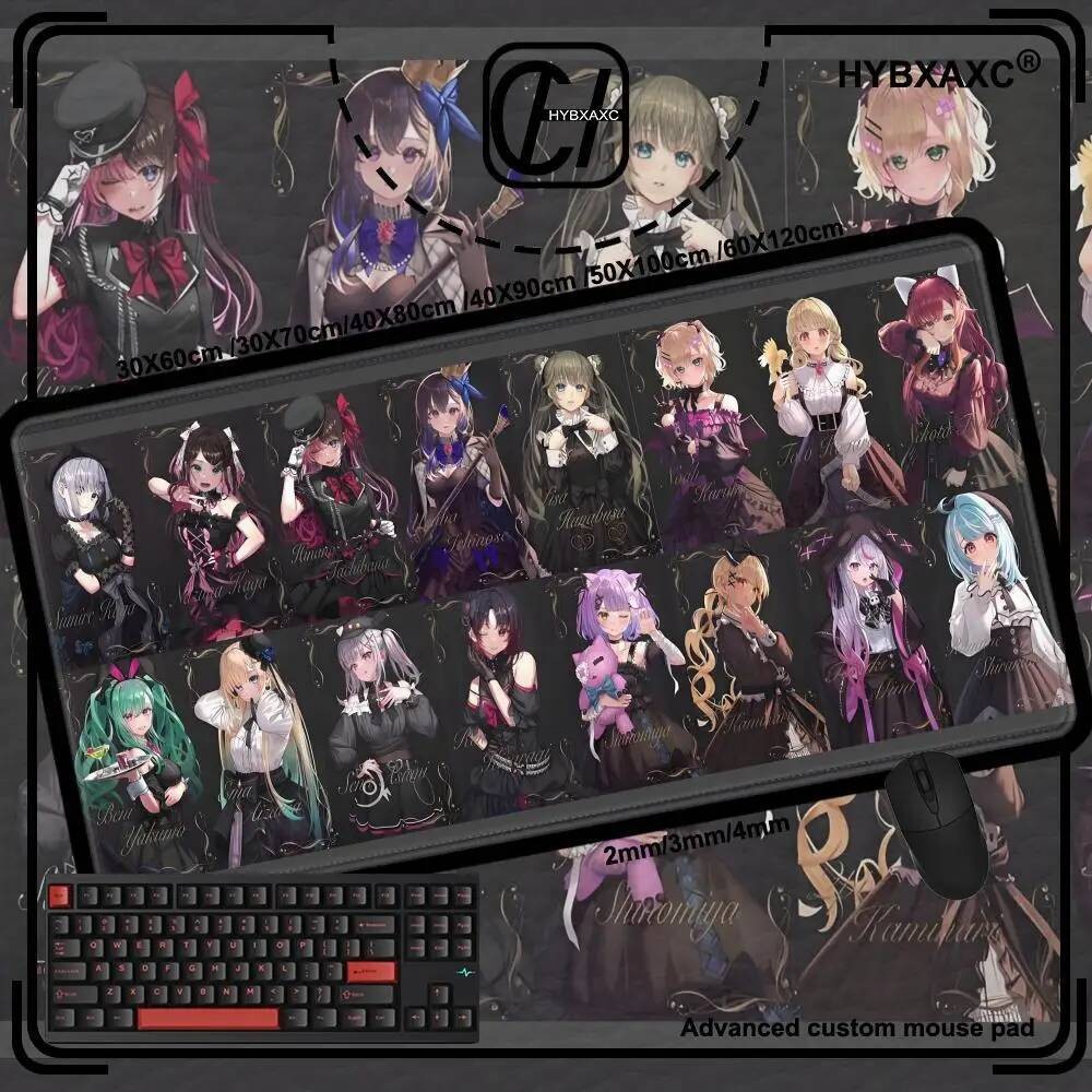 VSPO Mouse Pad VTuber Virtual YouTuber Large Mousepad Vtb Computer ...