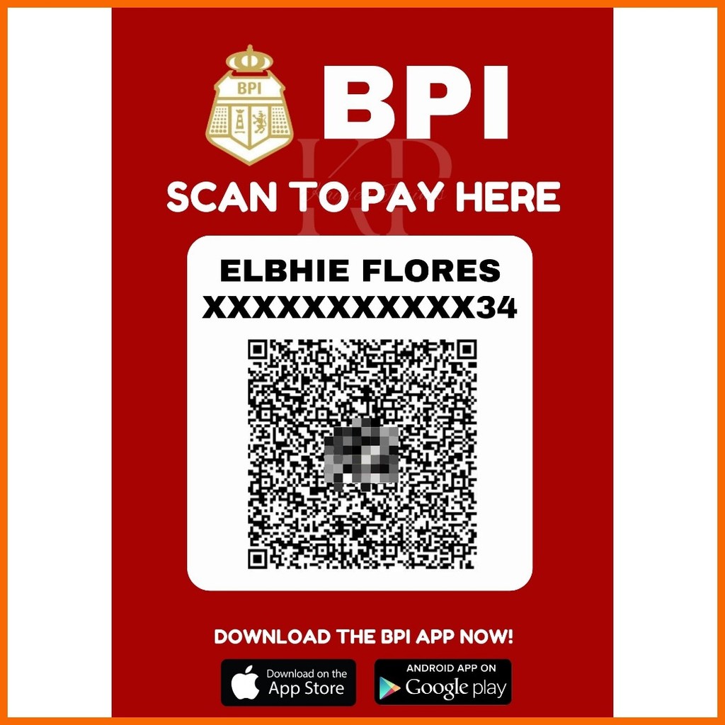 Personalize QR code Standee for G Cash & BANK QR Code / FREE Wood Stand ...