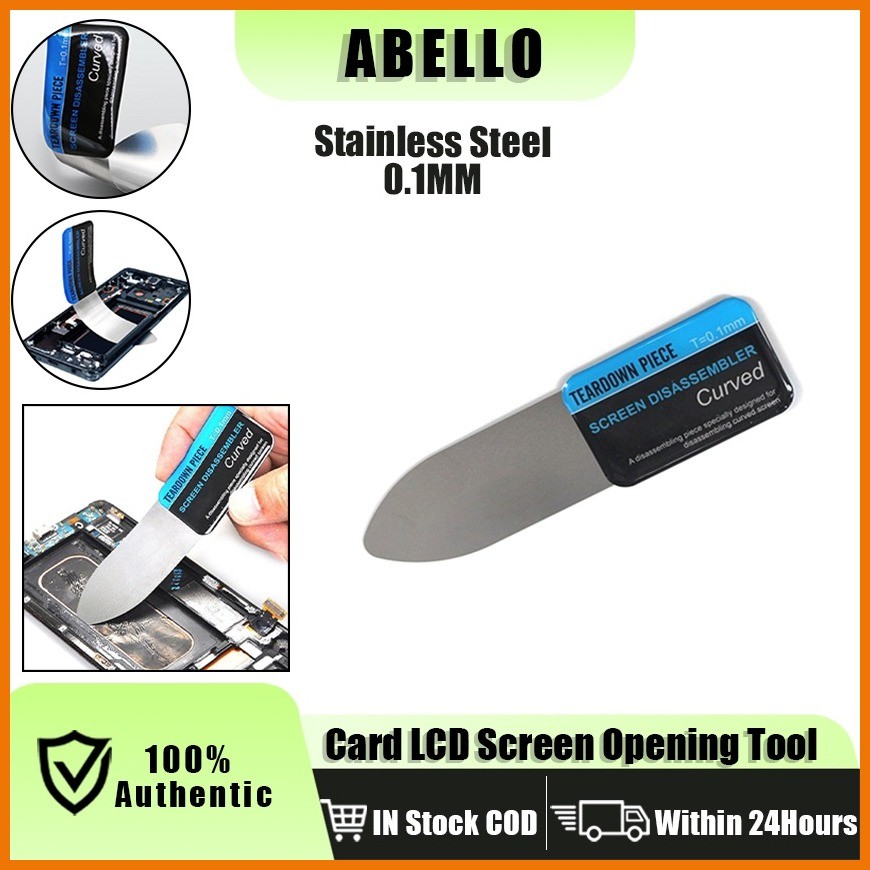 Stainless Tablet Laptop Phone Repair Tools LCD Screen Disassemble Card ...