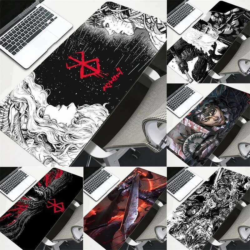 Slip Anti Mat Gamer Gaming Mouse Pad Guts Sword In Berserk Computer ...