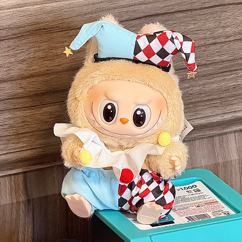 Labubu Sit and Sit Party Doll Clothes 1st/2nd Generation Blind Box with ...
