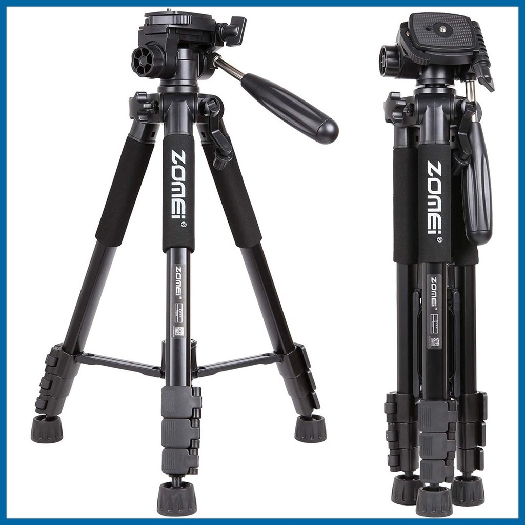 ↙ Zomei Q111 Professional Aluminum Lightweight Compact Travel Portable ...