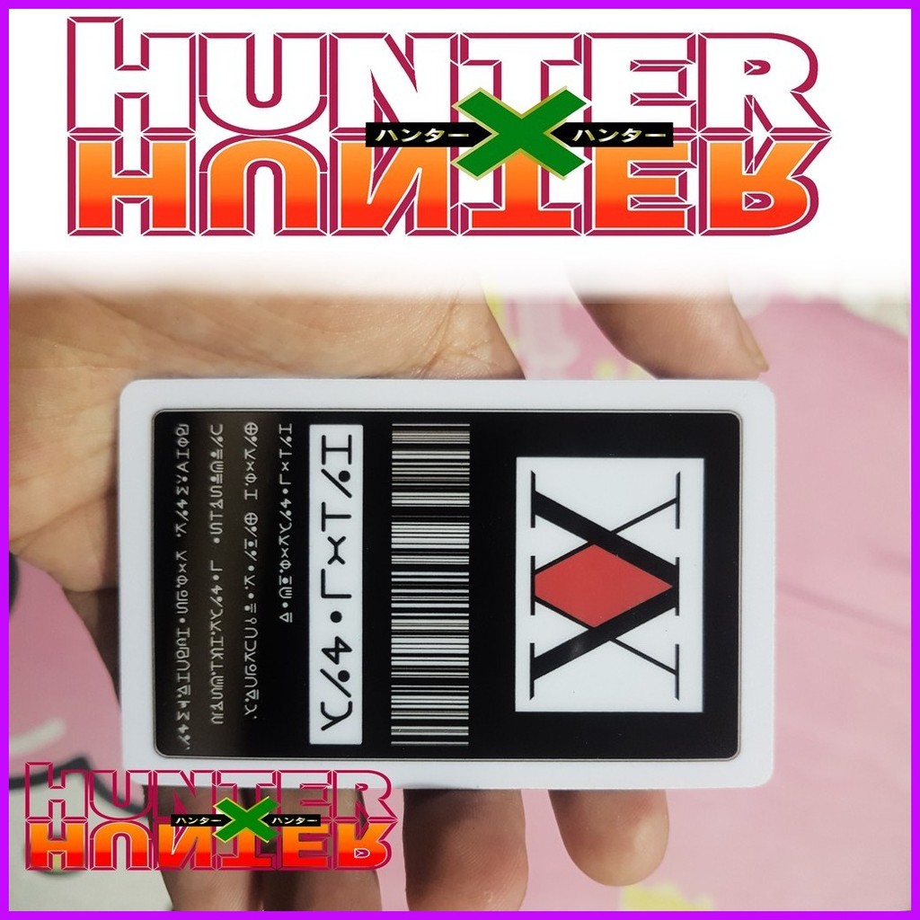 Hunter x Hunter License Card Phantom Troupe | Shopee Philippines