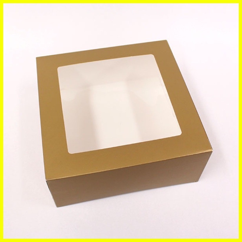 RM BOXES 9x9x3 Preformed Cake Box / Pastry Box ( 5 / 10 / 20 pcs per ...