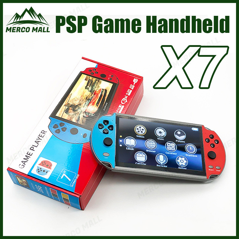 PSP X7/X12/X70 5.1 Inch Support NES Retro Game Handheld Retro Game ...