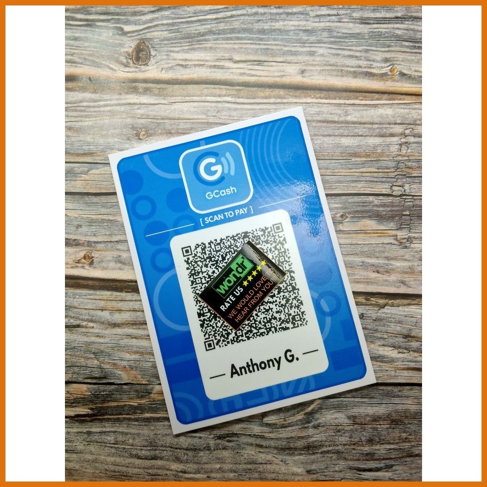 Gcash Qr Code Signs For Businesses and Stores, Load Centers and Other ...