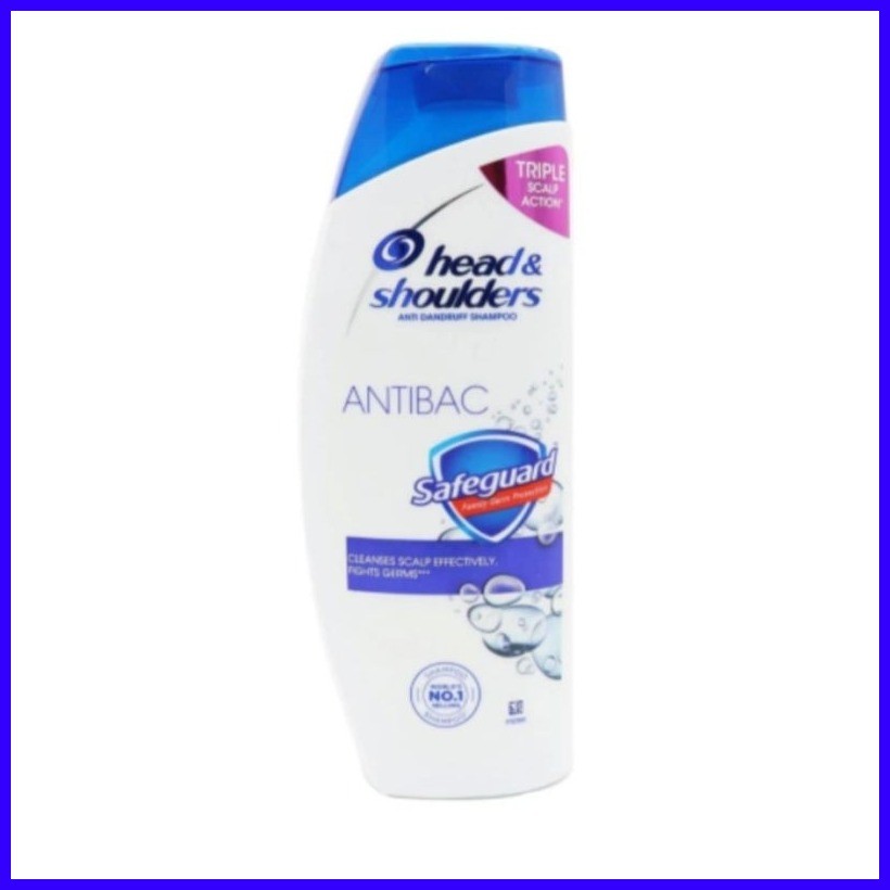 Head & Shoulders Antibac with Safeguard Shampoo 330ml | Shopee Philippines
