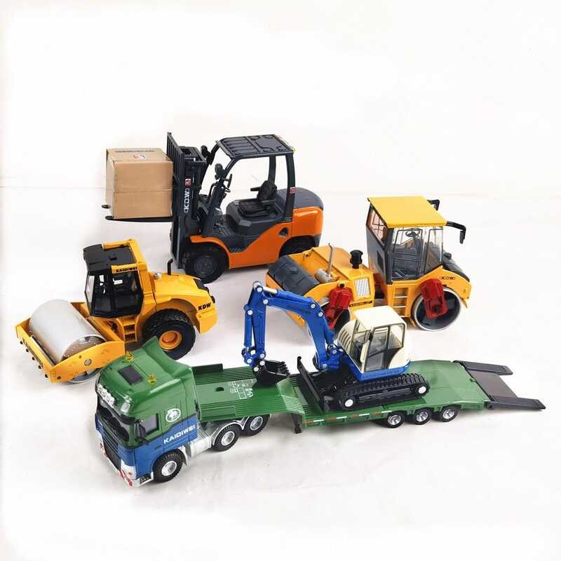 Nowadays of kaidiwei alloy engineering vehicle model excess forklift tractor karquet metal for ...