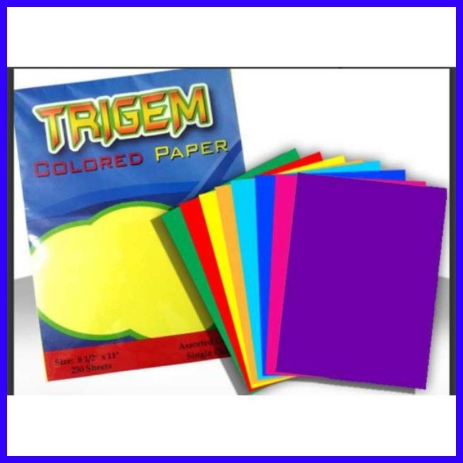 250 pcs assorted Colored Paper | Shopee Philippines
