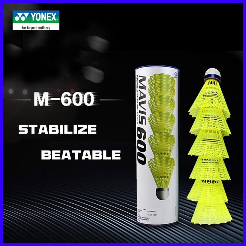 Yonex Badminton Shuttlecocks Nylon MAVIS 300 MAVIS 600 | Shopee Philippines