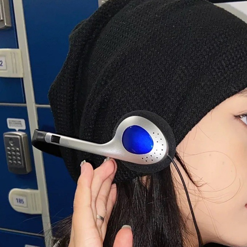 Y2k Retro Headphones - MP3 Walkman Headphone - Head-mounted INS ...