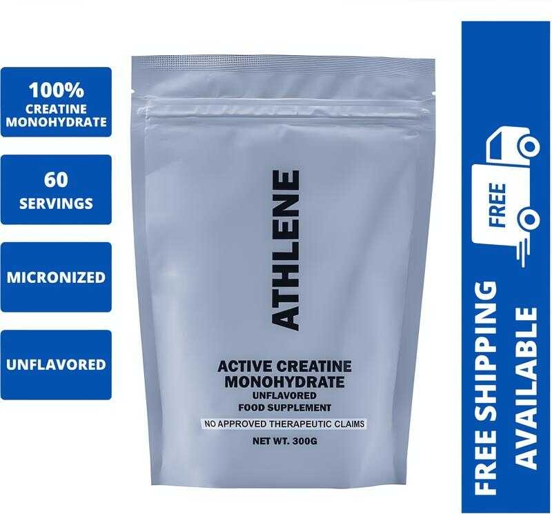 ATHLENE Active Creatine Monohydrate Promote Muscle Grow&Muscle Recovery ...