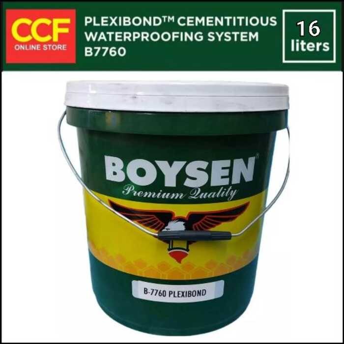 Boysen Plexibond Cementitous Waterproofing System 16 Liters | Shopee ...