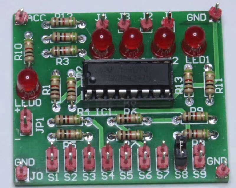 74HC147 Priority Kit Sequential Encoder Electronic Production Practical ...