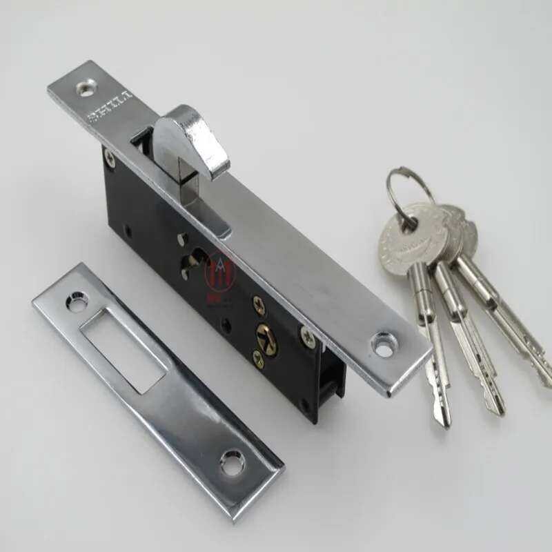 Cross Strength Key Hook Lock Shift Door Hook Lock Invisible Door Push ...