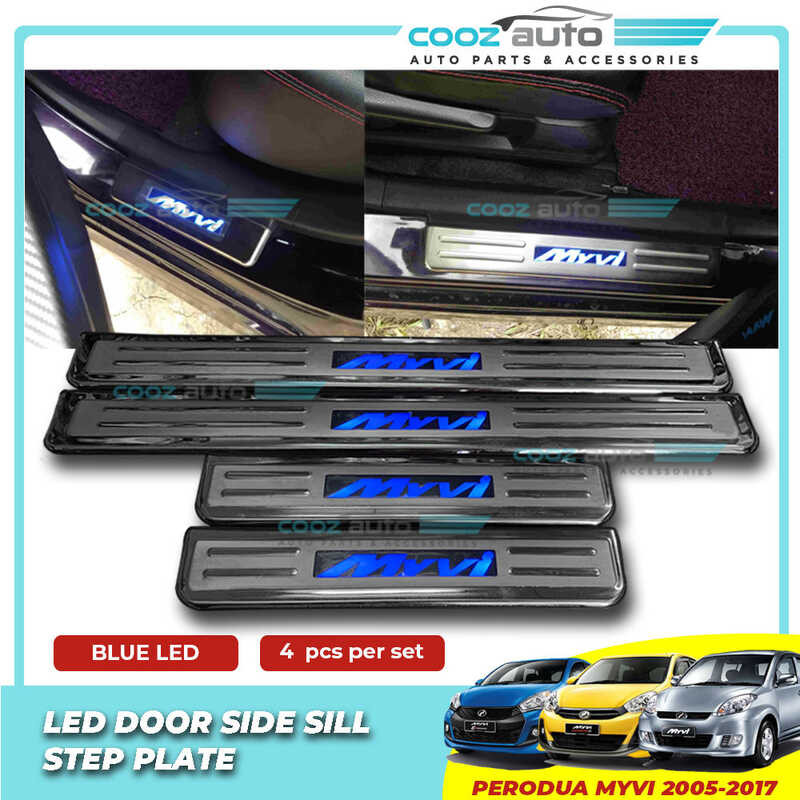 Perodua Myvi Old Still Best ICON 2005 - 2017 LED Door Side Sill Step ...