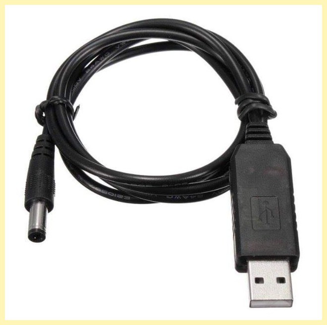☑ ⊡ ♞USB adaptor (Powerbank to Wifi Power adaptor) for ABS CBN TV Plus ...