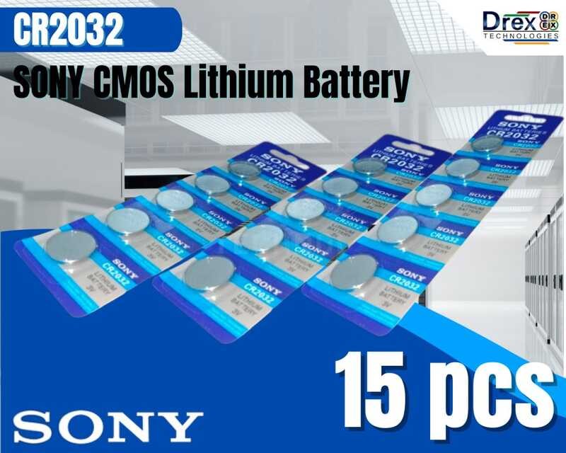 (15 Pcs) Sony Cr2032 3V Lithium CMOS Motherboard Battery 5E9 | Shopee ...