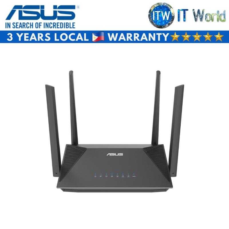 Itw | ASUS Rt-Ax52 (Ax1800) Dual Band Wifi 6 Extendable Router 7D ...