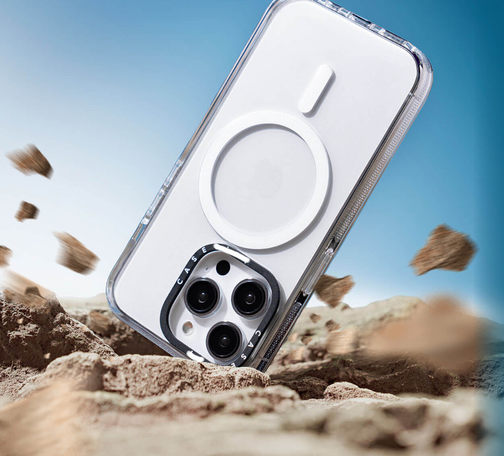CASECASE X Other Minerals Impact Clear Magnetic suction Case for iPhone ...