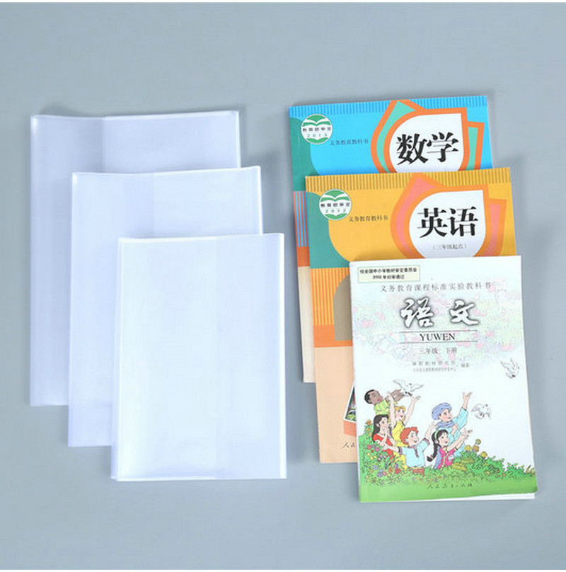 Transparent Self Adhesive Book Cover - Thicken Textbook Protective ...