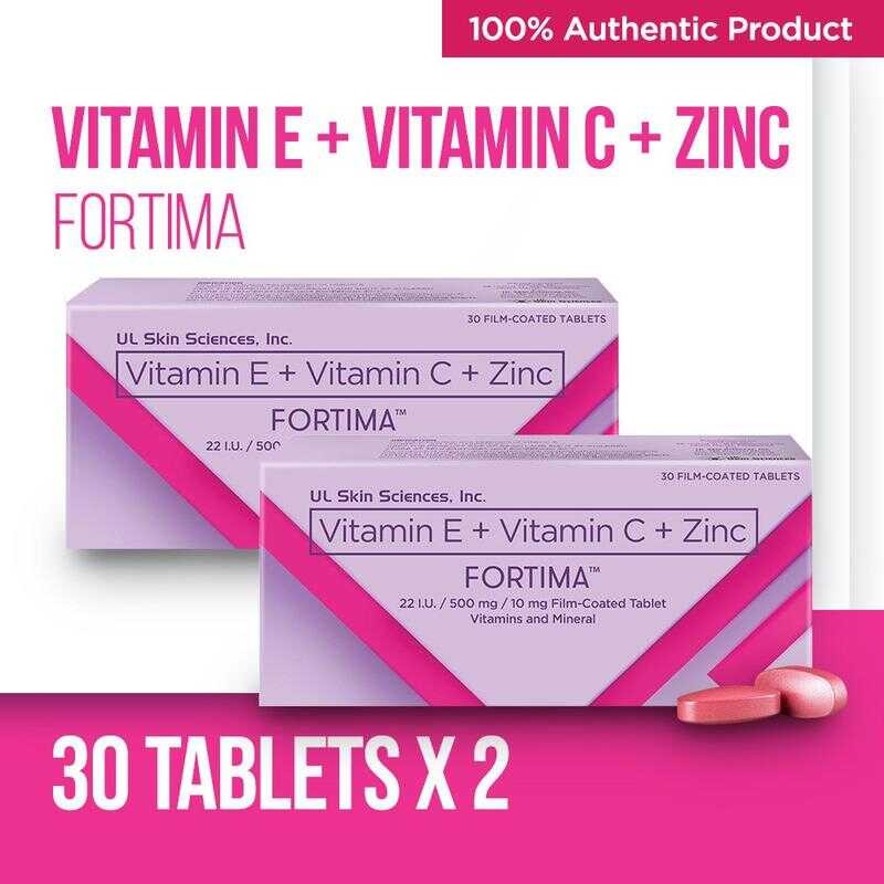Fortima (Vitamin E + Vitamin C + Zinc) 30S Box (2 Boxes) | Shopee ...