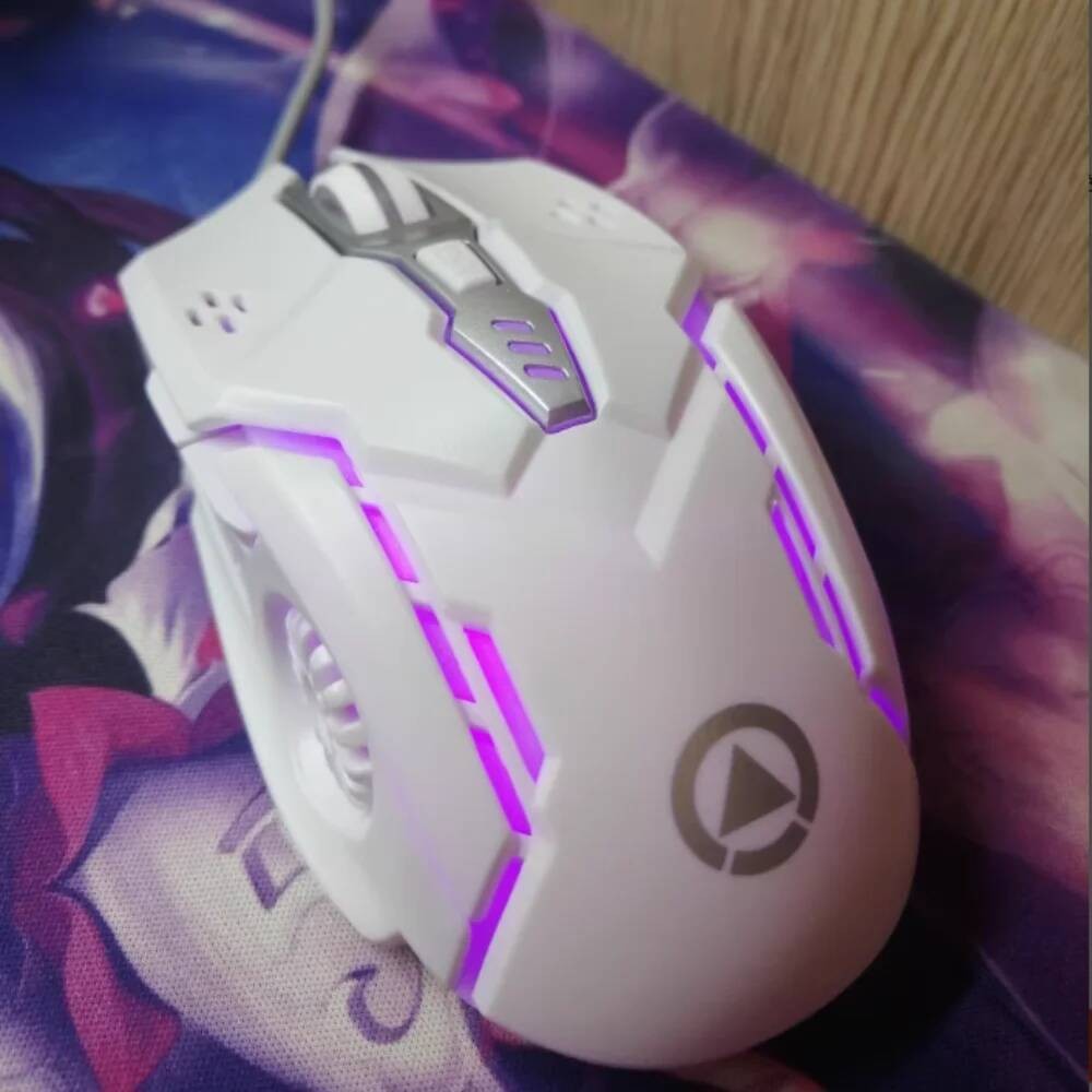 Colorful Fluent Light Wired Illuminated Silent USB e Ergonomics ...