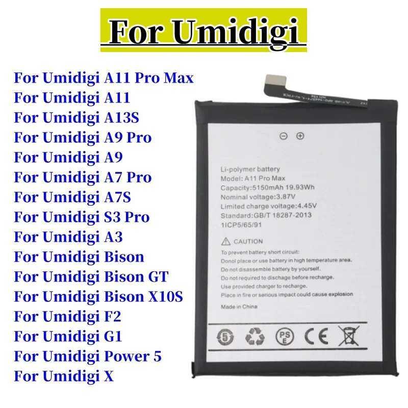 2025 Original Battery For UMI Umidigi A11 A13s A11 Pro Max A7 Pro A7s ...