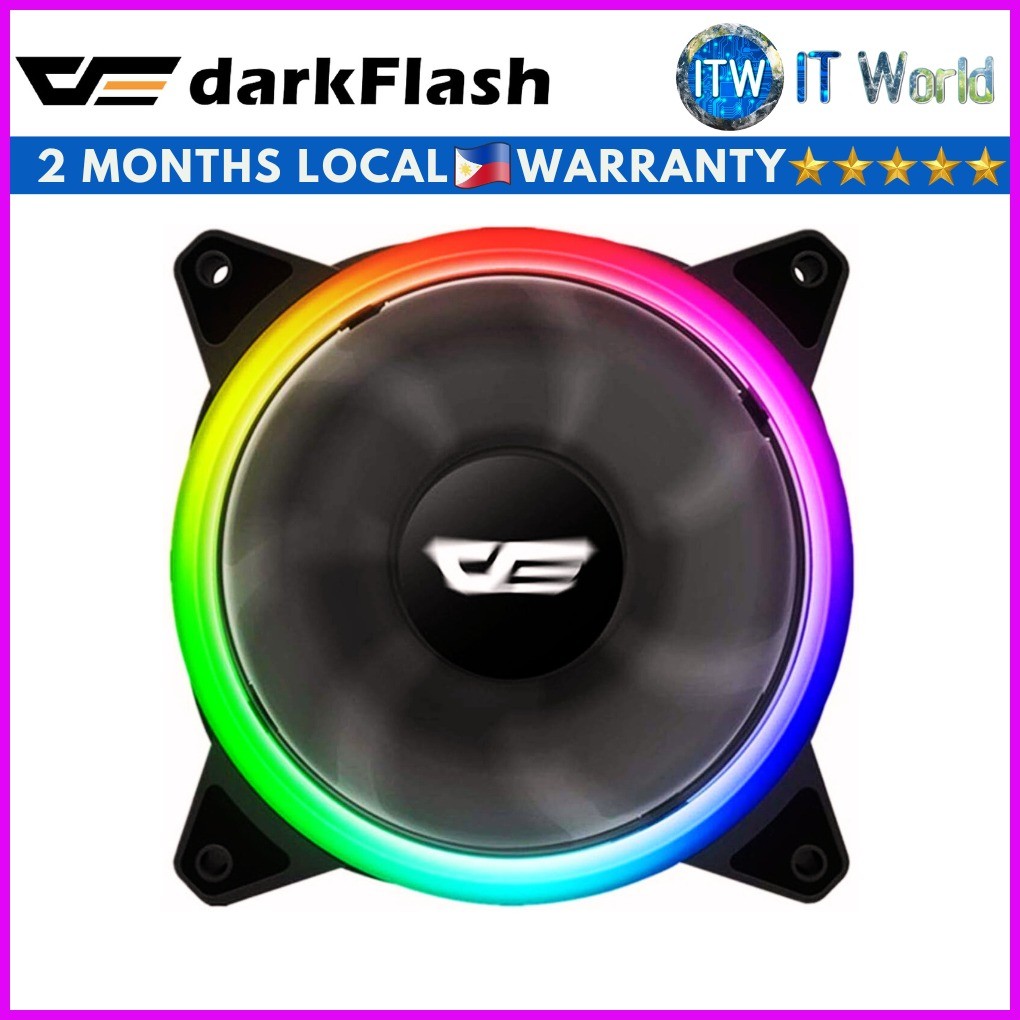 Itw | Darkflash DR12 Pro Double Ring RGB Single Fan | Shopee Philippines