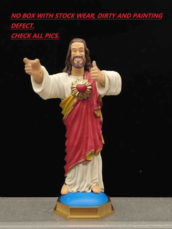 NO BOX Buddy Christ Dashboard Statue Jesus Christ Dogma Movie 5 Inch ...