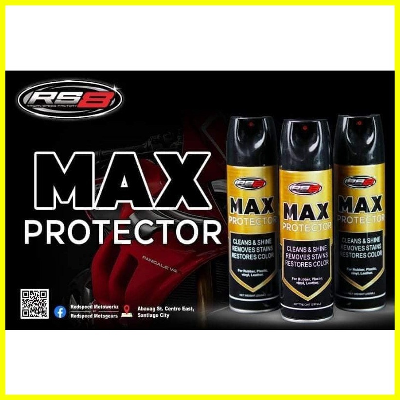 RS8 MAX Protector Premium (VS1) Spray 250ml | Shopee Philippines