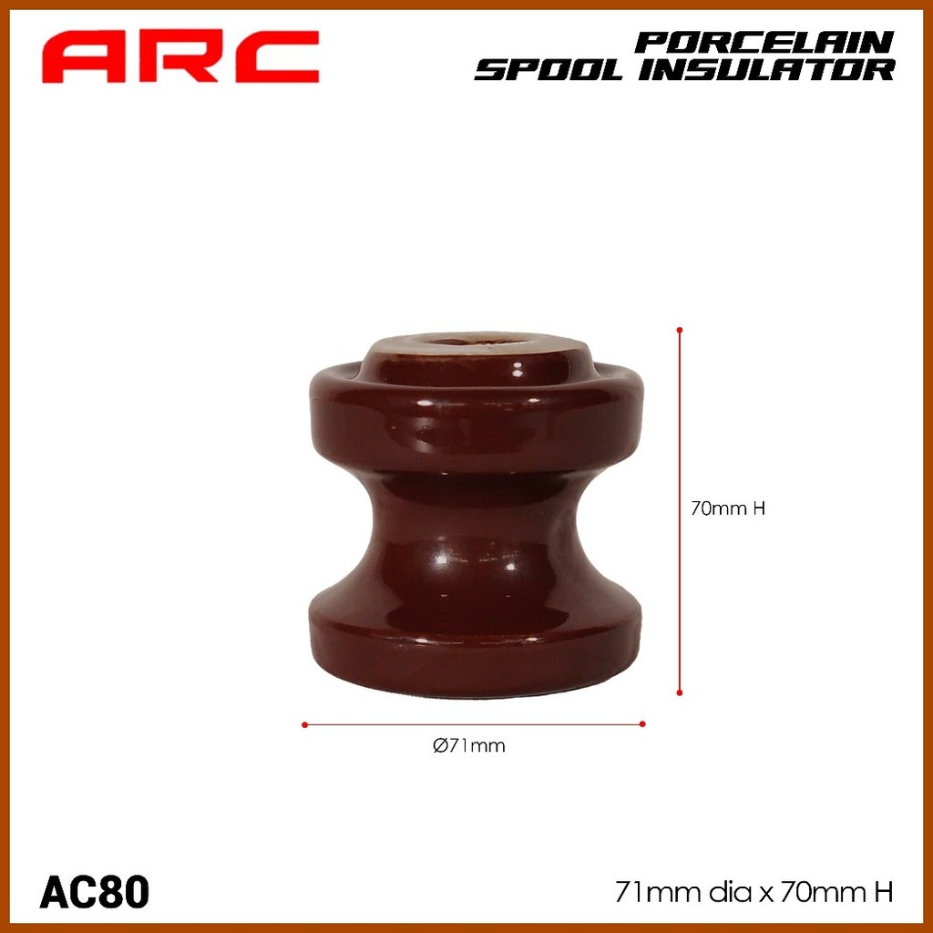 ARC Secondary Rack with Porcelain Spool Insulator for low voltage ...