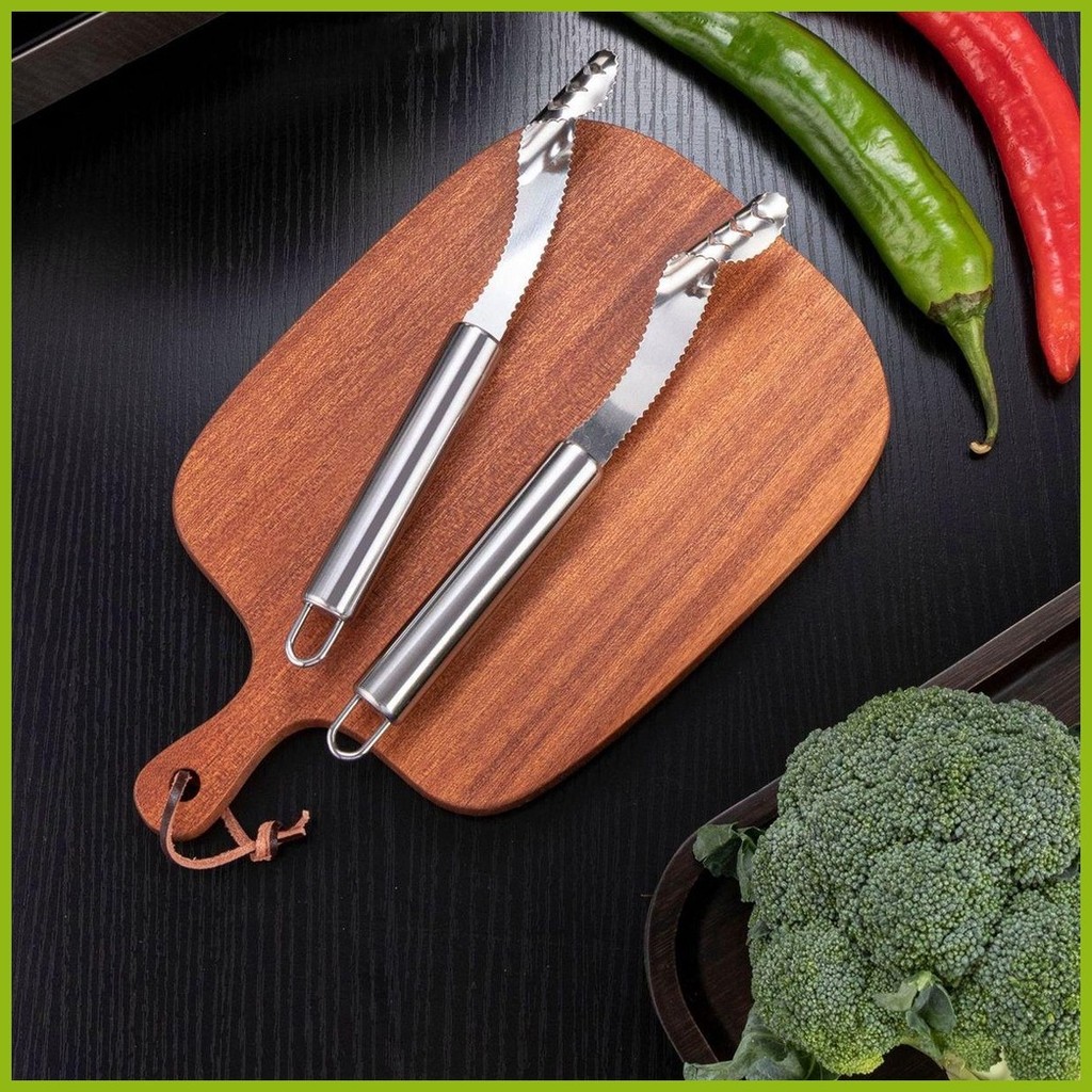 AUGUSTINE Vegetable Pepper Core Remover Barbecue Seed Coring Cut Chili ...