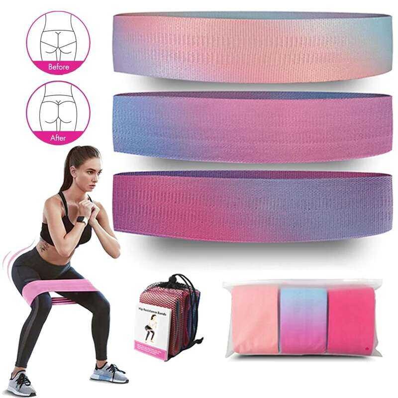 Beautiful COD Buttocks With Resistance Band Anti Slip Elastic Hip Loop ...