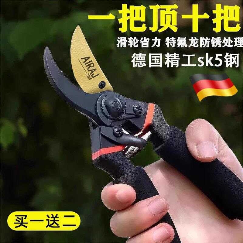 German Precision Fruit Tree Pruning Shears Stainless Steel Household ...