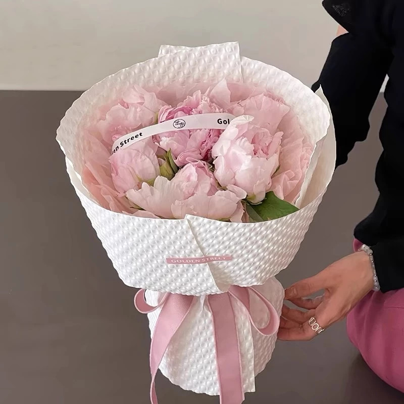 10pcs Gift Box Wrapping Paper Floral Wrapping Paper Sheets Bouquet ...