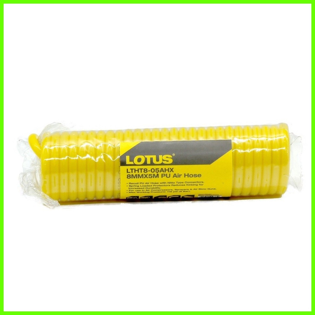 Lotus PU Air Hose 8MMX5M | 8MMX10M | 8MMX15M - Air Compressor Tools ...