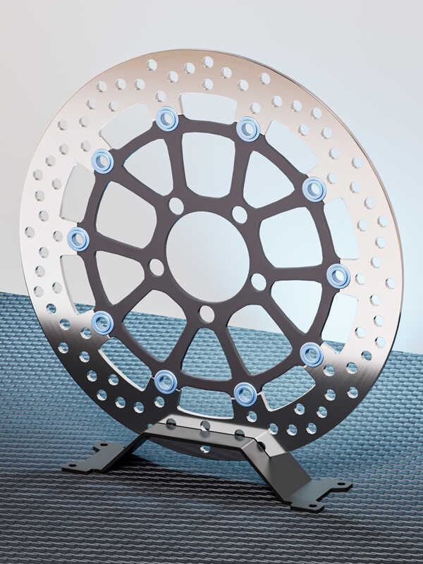 Vehicle Fixed Bracket Electric Motorcycle Modified Disc Brake Display ...