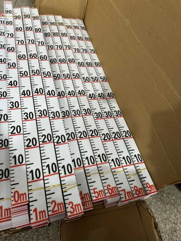 Level Gauge Firefighting Sticker Tank Measurement Scale Label Self ...