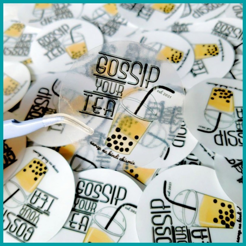 Transparent Eco-Solvent Sticker (1 peso print) | Shopee Philippines