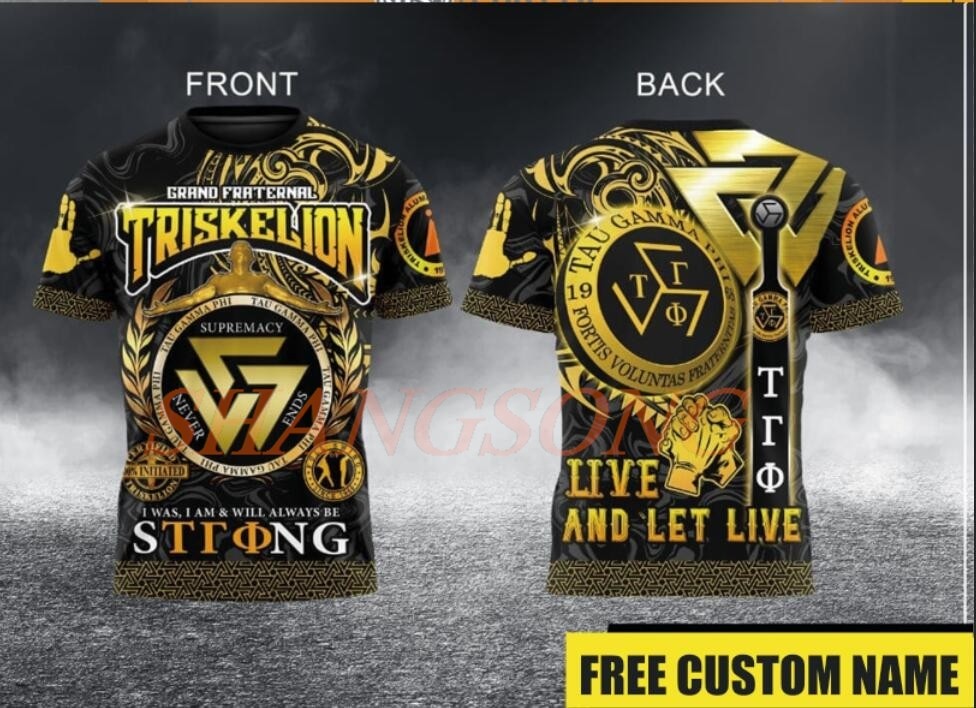 [FREE CUSTOM]56th anniversary triskelion tshirt S-5XL fully sublimated ...