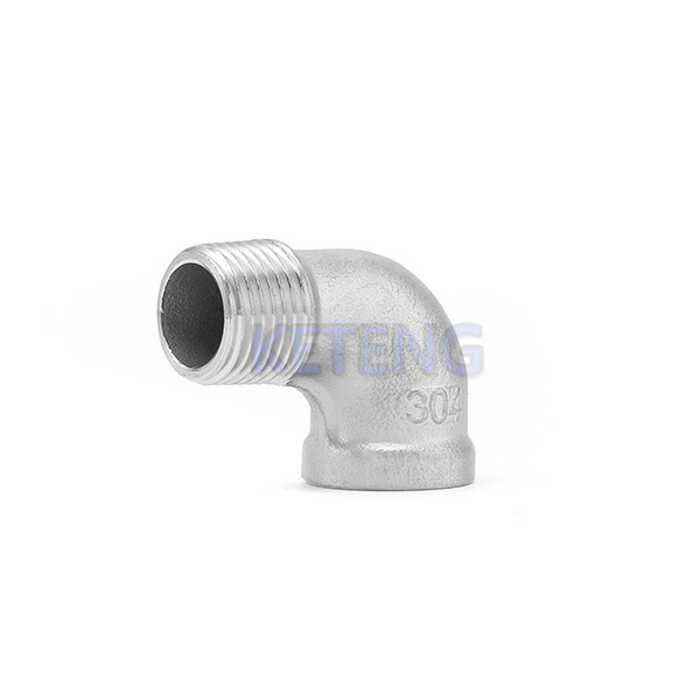 Steel 304 Stainless Internal and External Thread Elbow Threaded Equal ...