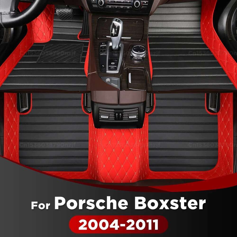 For Porsche Boxster 2004-2011 05 06 07 08 09 Car Floor Mats Custom Auto ...