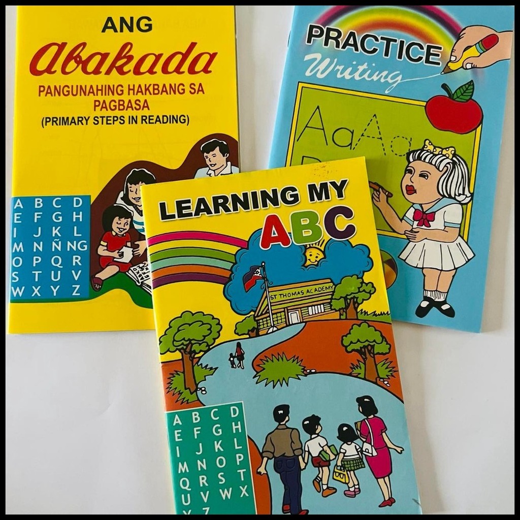 ABAKADA/LEARNING MY ABC/PRACTICE WRITING/CURSIVE WRITING EDUCATIONAL ...