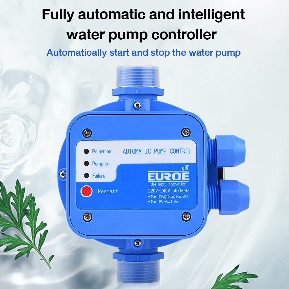 【COD】1100W 220V Water Pump Automatic Pressure Controller | Shopee ...