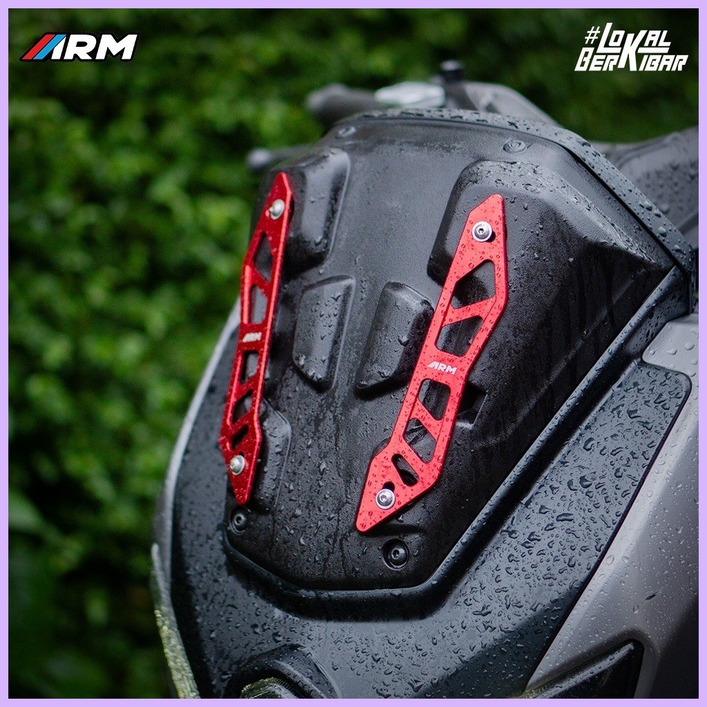 ⊖ 【24H Ship】ARM GARNISH WINDSHIELD AEROX FULL CNCYamaha NAMAX V1/NAMAX ...